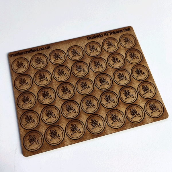 Bushido Ki Tokens Set – Master Crafted Miniatures